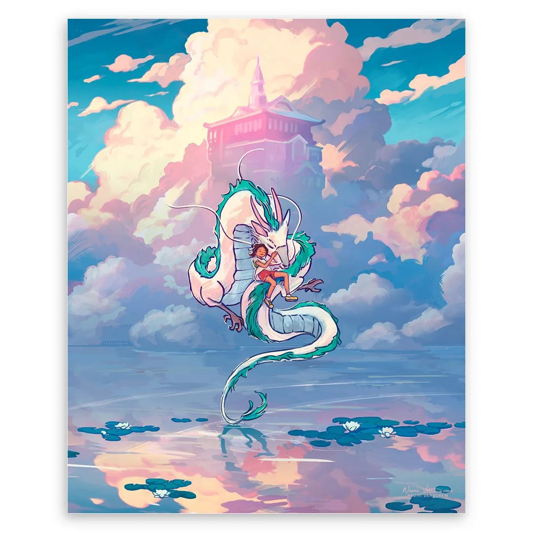 spirited away artwork